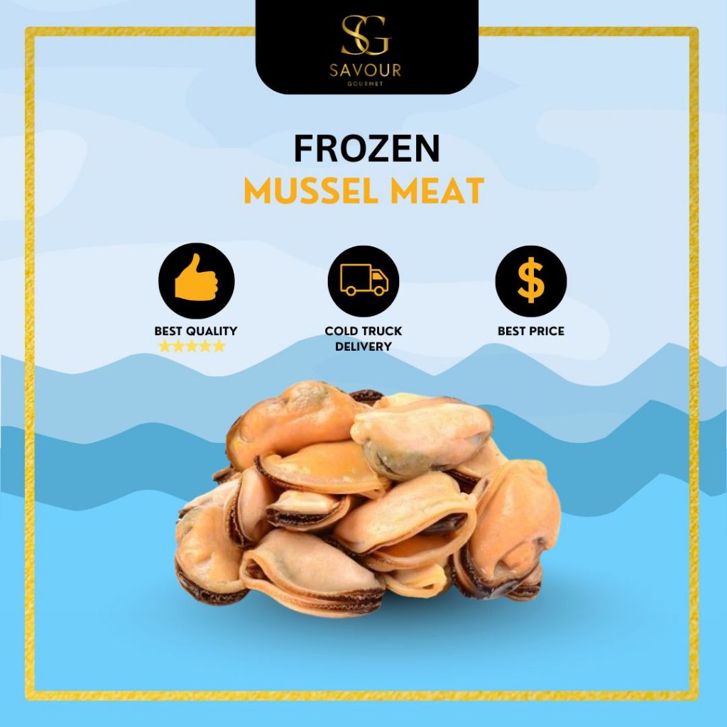 Frozen Mussel Meat (500g) (Savour Gourmet) | Shopee Singapore