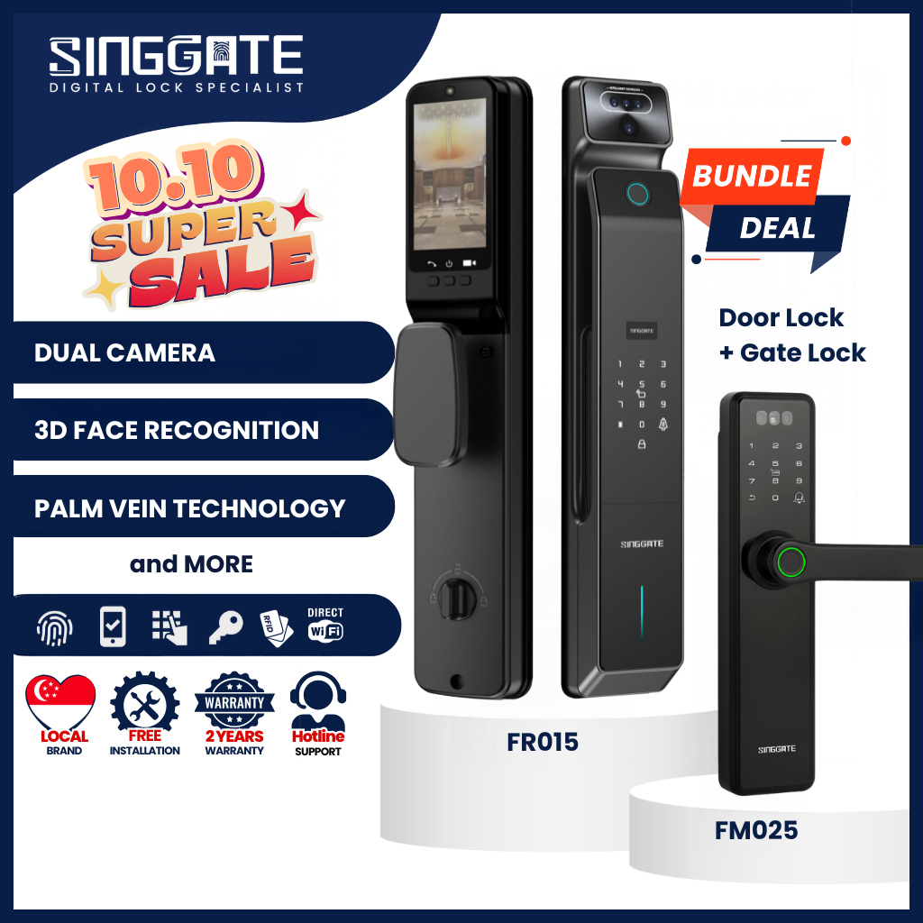 FREE Installation | Singgate【FR015】Dual Camera with The Latest ...