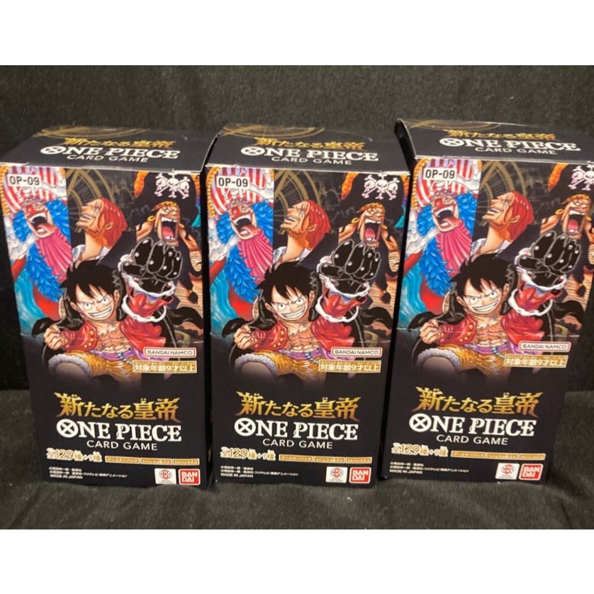 One Piece Card OP-09 Booster Pack Emperors In The New World OP09 Box ...