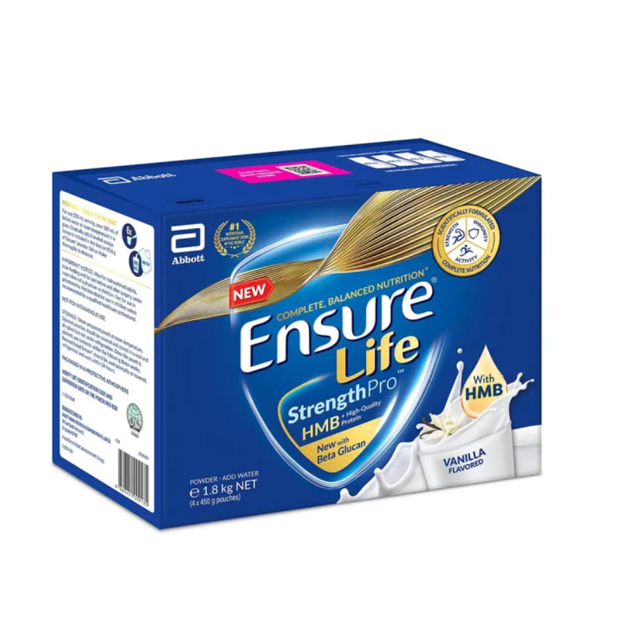 Ensure Life StrengthPro Vanilla - 1800g (EXP: JAN 2026) | Shopee Singapore