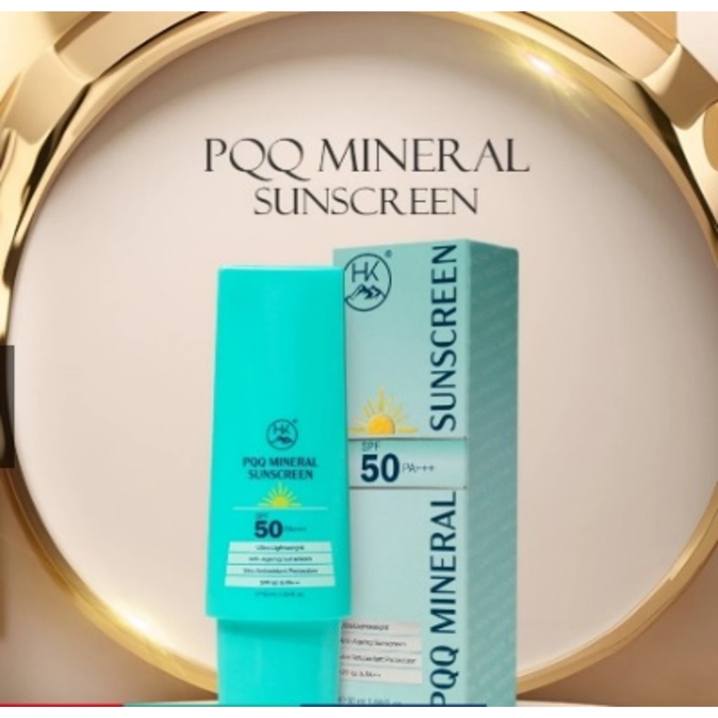 HK PQQ MINERAL SUNSCREEN SPF 50++++ (2 Boxes) | Shopee Singapore
