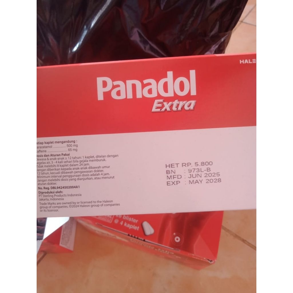 Panadol extra red 1 box 100 tablet | Shopee Singapore