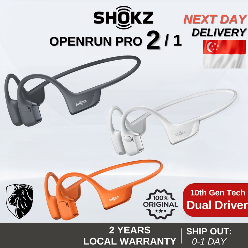 (SG) SHOKZ OpenRun Pro 2 / Pro 2 Mini Open-Ear Wireless Bone Conduction ...