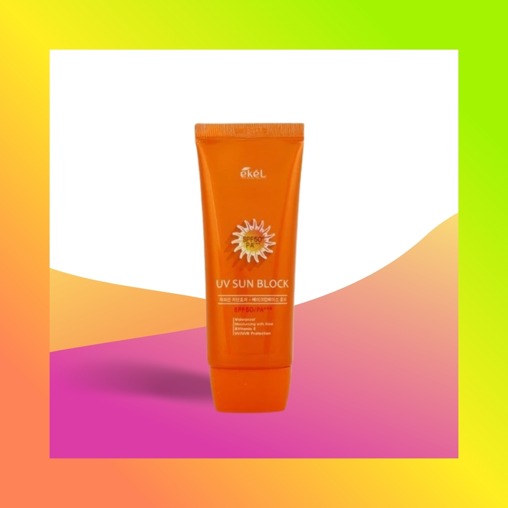 ekel UV Sun Block SPF50/PA+++ 70ml | Shopee Singapore