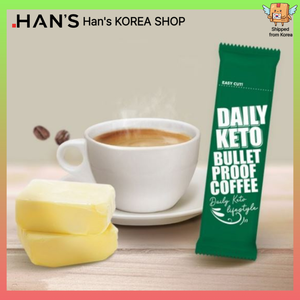 [DAILY KETO] Bullet Proof Coffee with Unsalted Butter and MCT Oil (10g ...