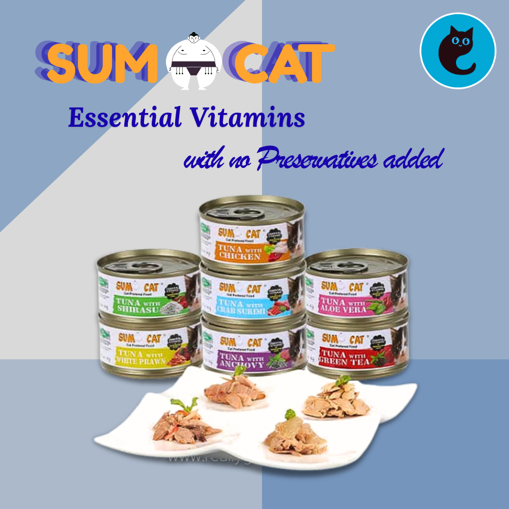 Sumo Cat Canned Food 80g (24 cans) | Shopee Singapore