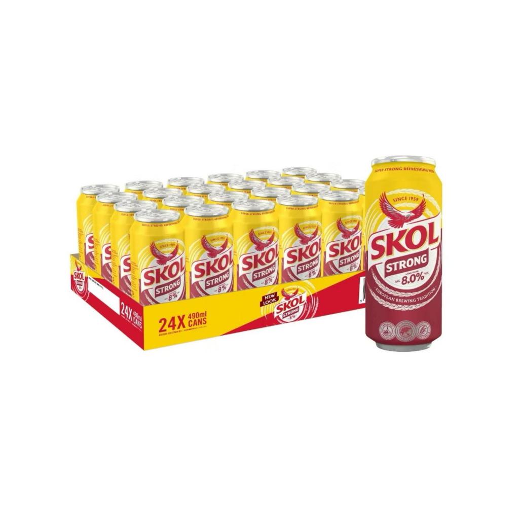 [1 Carton] Skol Strong Beer Can (24x490ml) | Shopee Singapore
