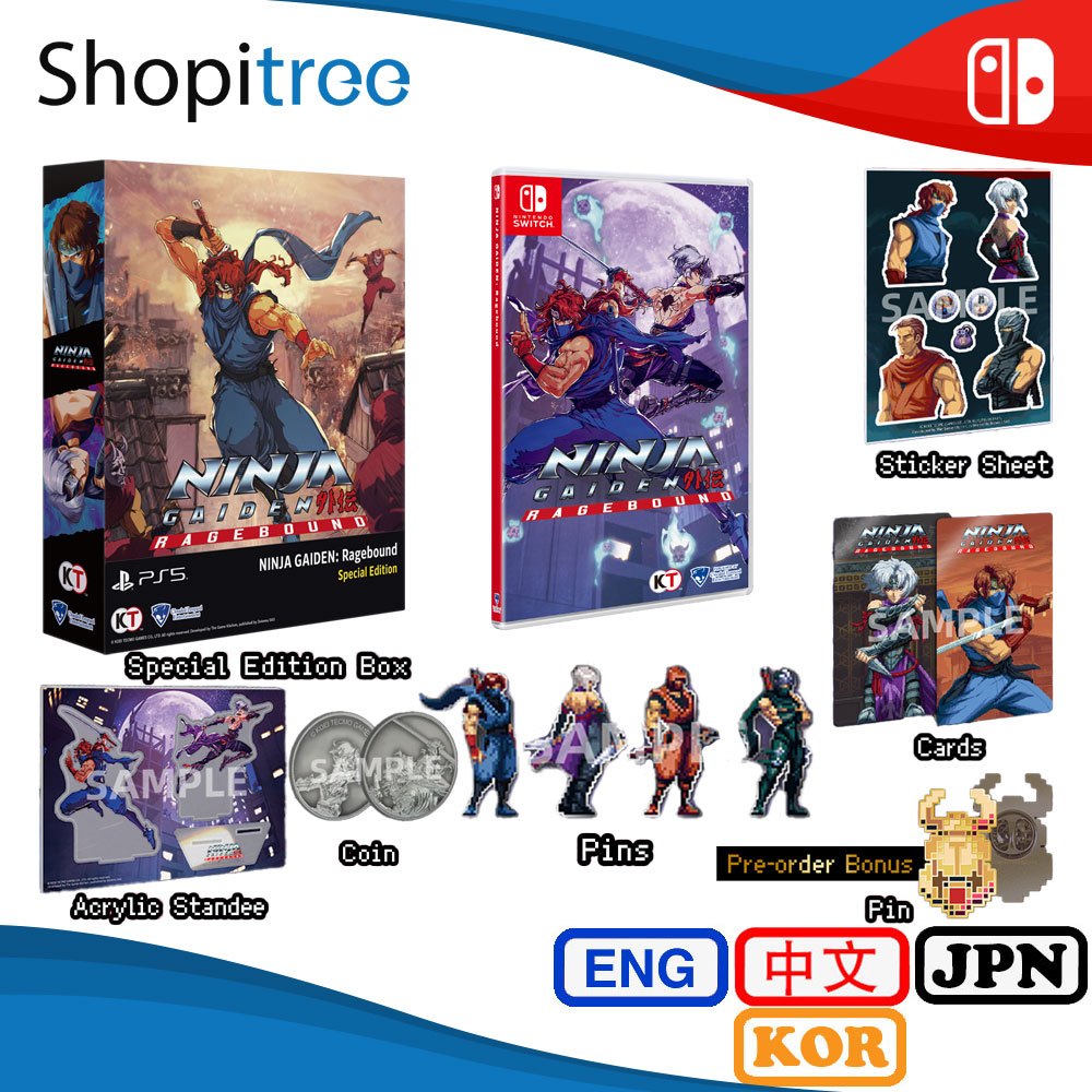 Nintendo Switch Ninja Gaiden Ragebound [Special Edition] | Shopee Singapore