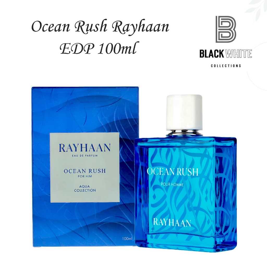 Rayhaan Ocean Rush Men EDP 100ml | Shopee Singapore
