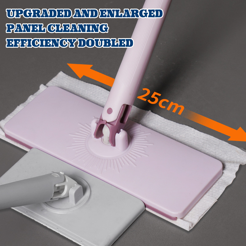 Large Auto-Clamp Electrostatic Dust Mop Disposable Cleaning Pad Hands ...