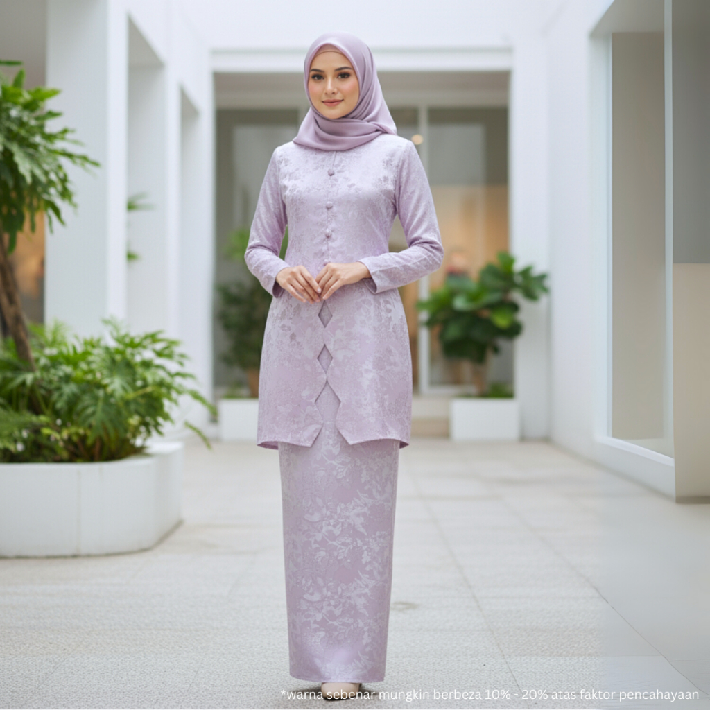 KURUNG AMBER by Athifa Azzahrah - Kurung brocade 2025 | Kurung kebaya ...