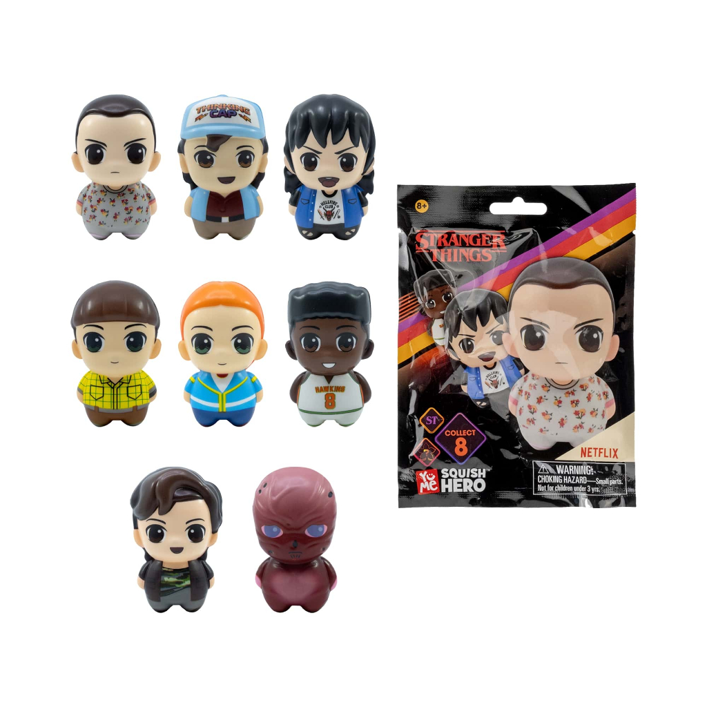 Stranger Things YuMe Squish Hero Blind Bag - Collectible Figures of ...
