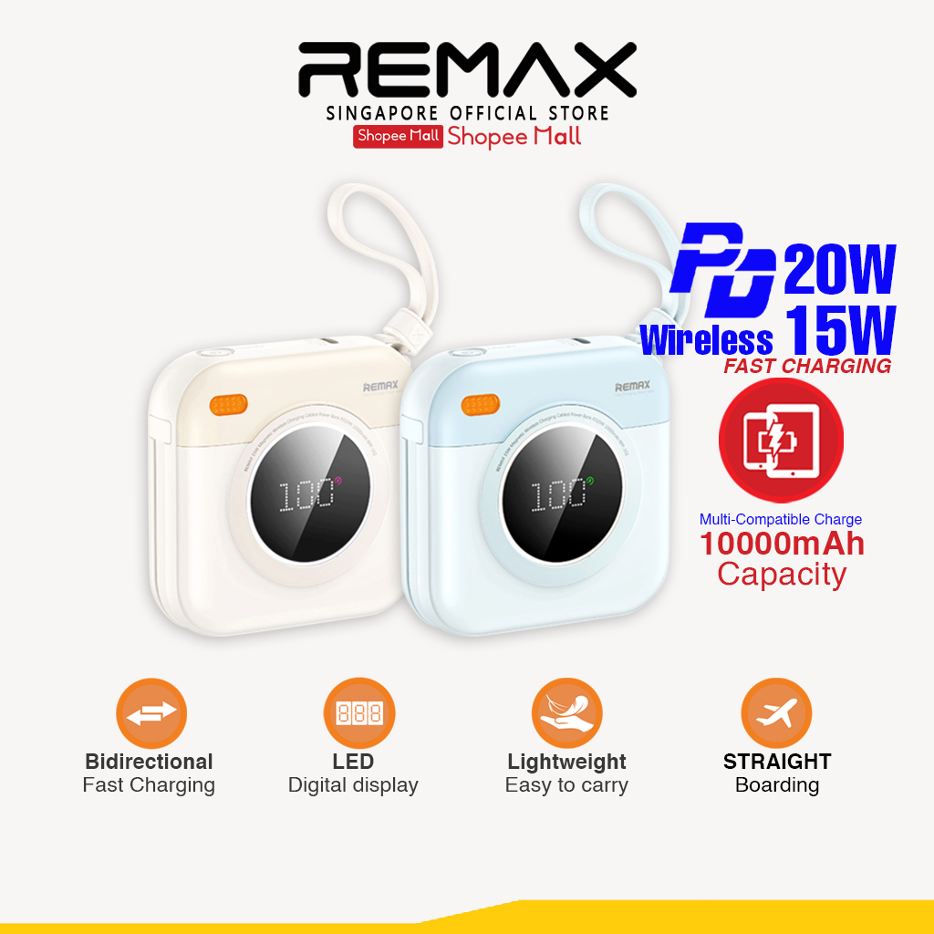 [CCC Certified] RPP-152 Magnetic 10000mAh 15W Wireless with PD20W Built ...