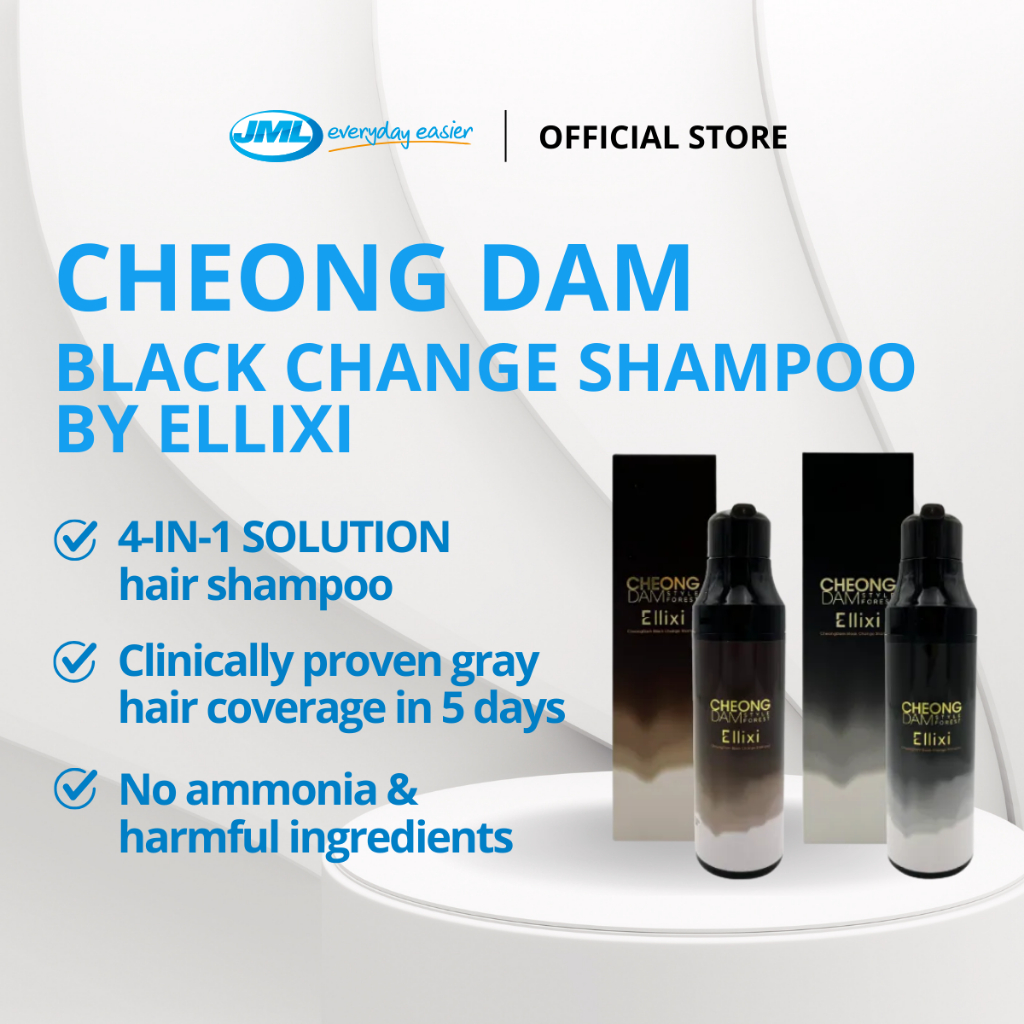 Cheong Dam Black Change Shampoo by Ellixi | Official SG seller | Colour ...