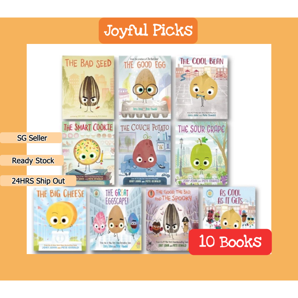 [SG Stock] The Food Group Series- Bad Seed/Good Egg/Cool Bean/Smart ...