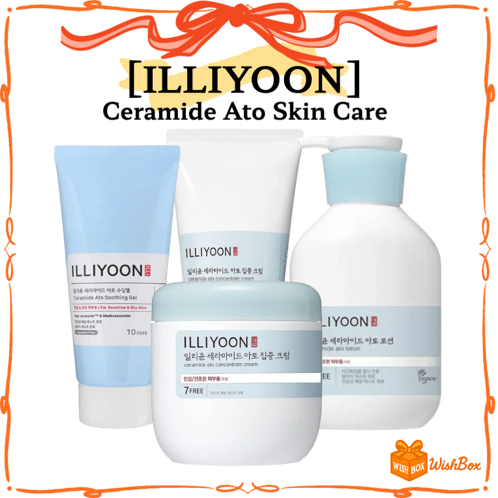 ILLIYOON Ceramide Ato Skin care - Lotion, cream, body wash, soothing ...