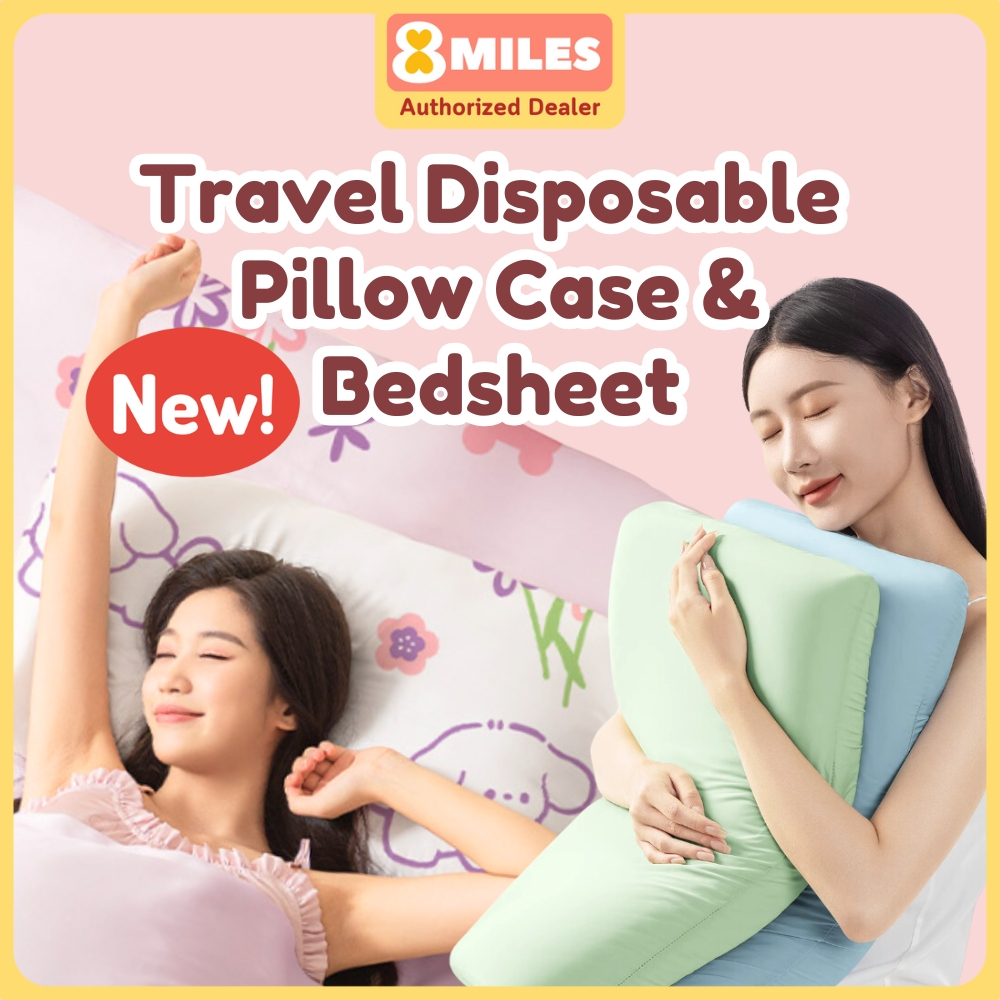 Travel Disposable Pillow Case Bedsheet Bed Flat Sheet Pillow Cover ...