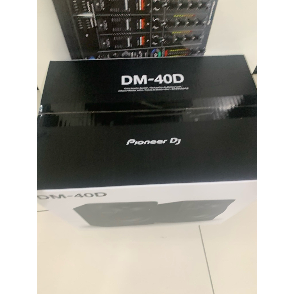 foc rca cables pioneer dm40d 1 pair monitor speaker 1 year warranty ...
