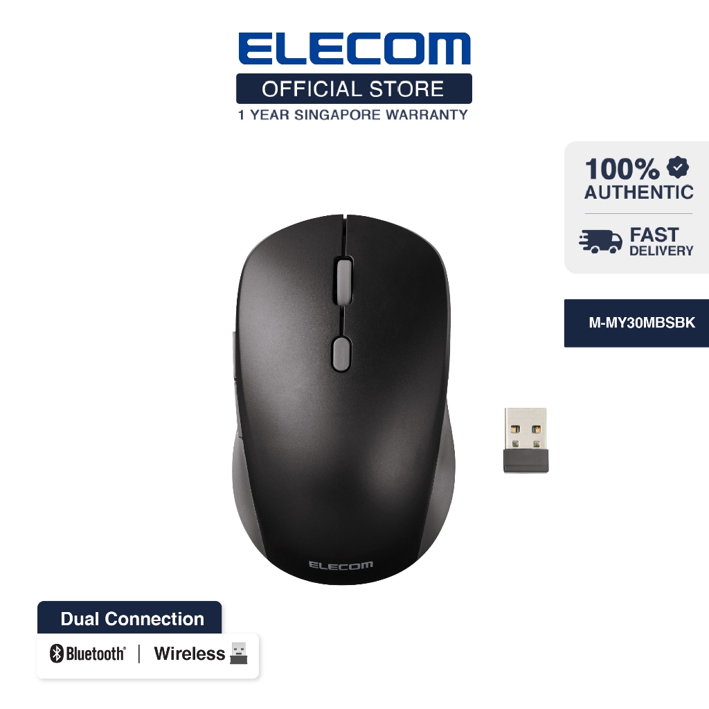 ELECOM OSMOD Six Duo Connection Mouse/ MY30 Series/Bluetooth/ USB ...