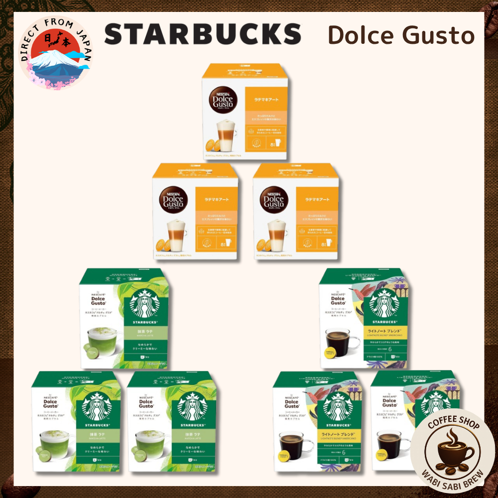 Nescafé Dolce Gusto Compatible Capsule Variety Pack: 3 Boxes, 12-16 Pods Each 🇯🇵 | Shopee Singapore