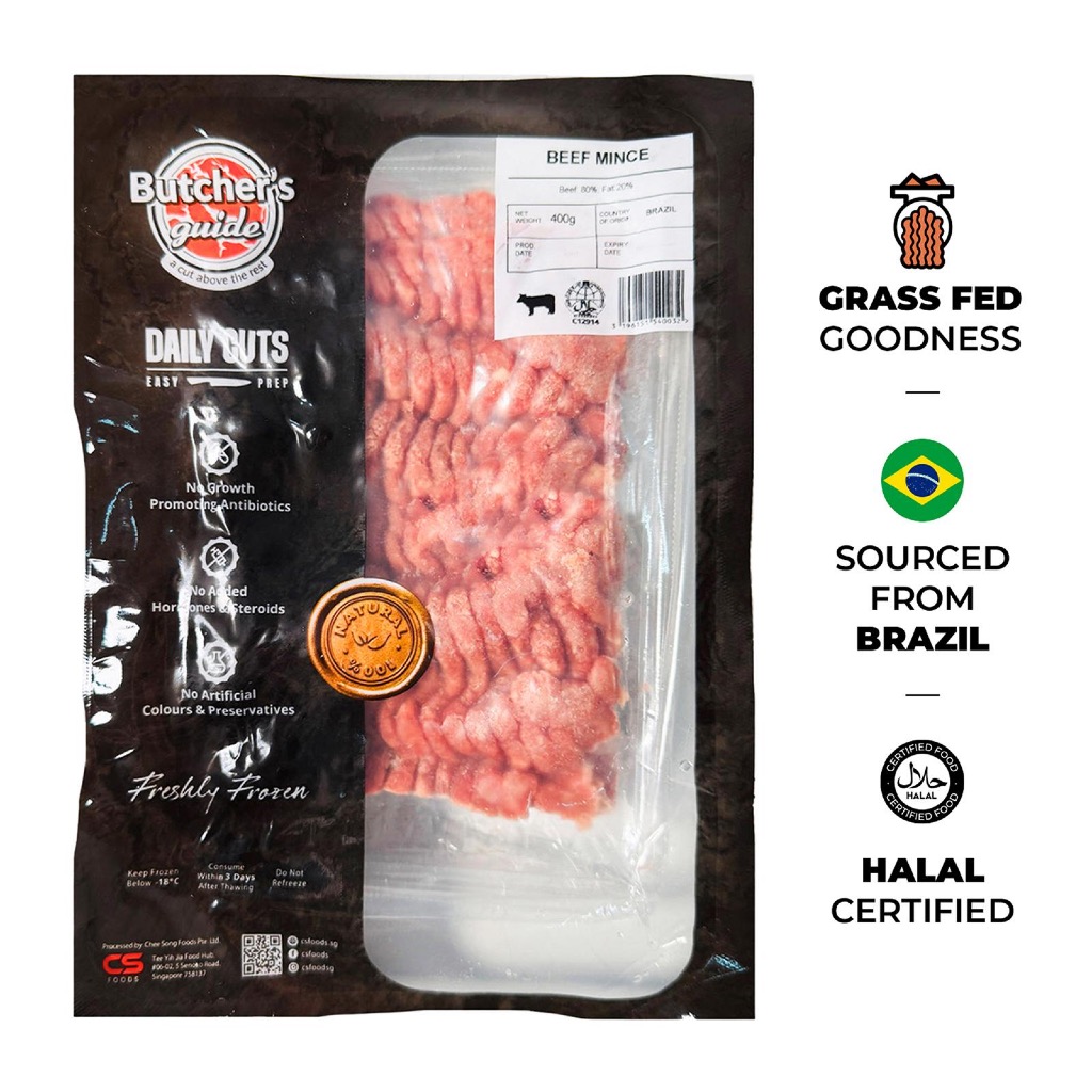 Butchers Guide Minced Beef - 400g | Shopee Singapore