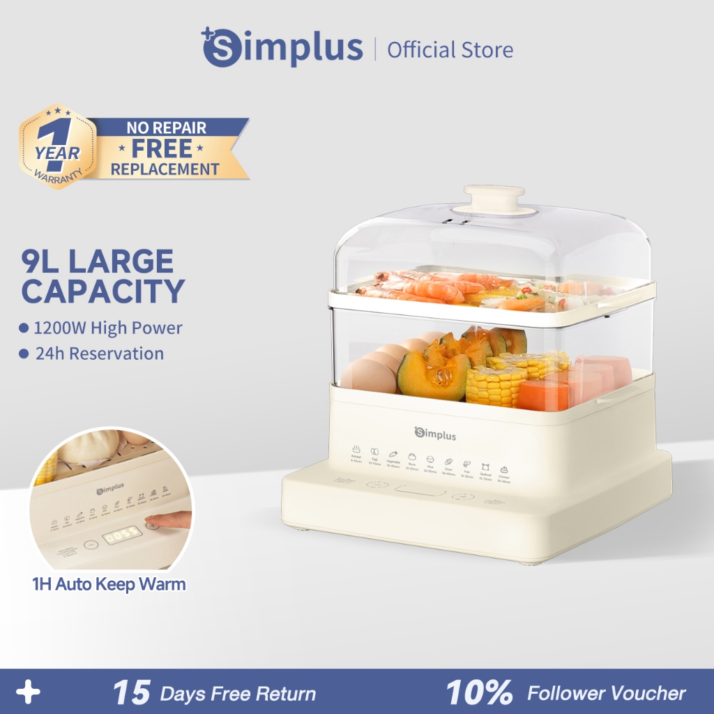 Simplus Electric Food Steamer DZEG003 | Shopee Singapore