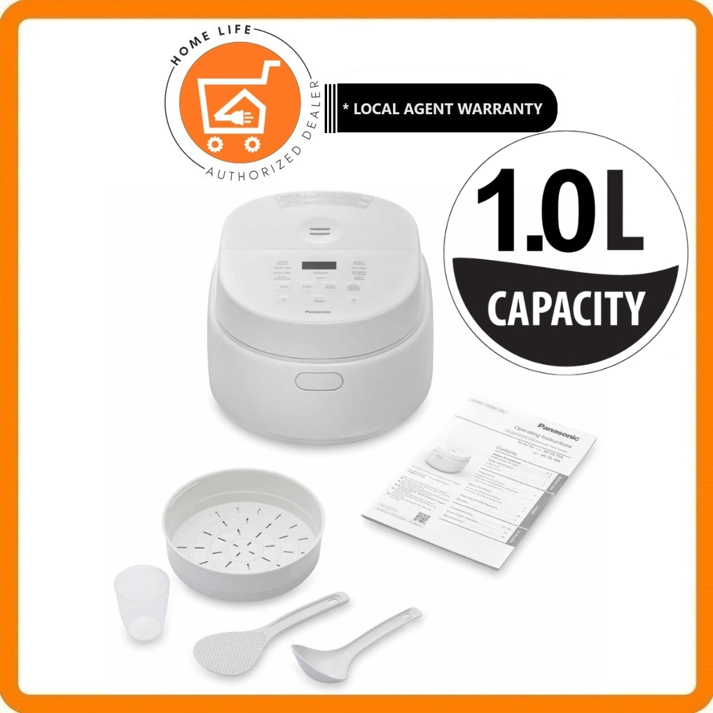 Panasonic SR-DL104WSH Microcomputer Rice Cooker 1L | Shopee Singapore