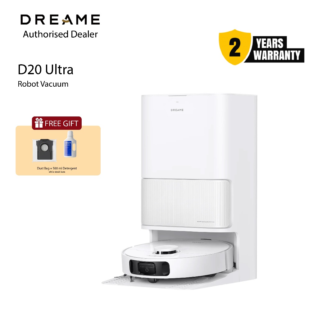 [NEW LAUNCH] Dreame Robot Vacuum D20 Ultra | Shopee Singapore
