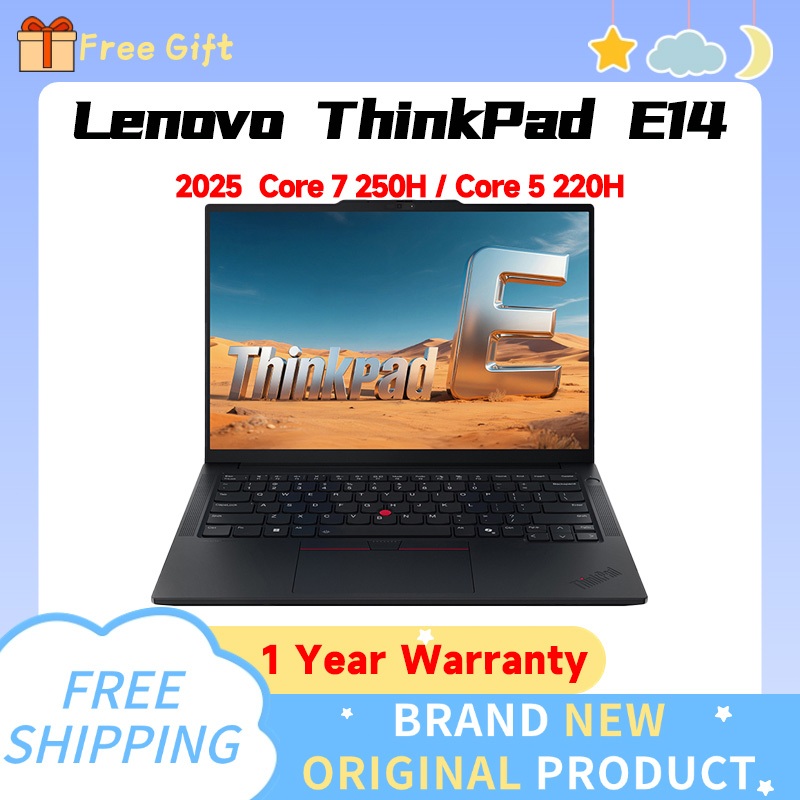 Lenovo ThinkPad E14 2025 Core 7 250H / Core 5 220H 14 inch 2.8K 120Hz ...