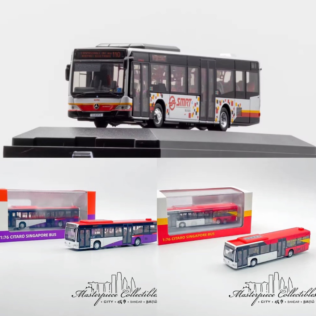 1/76 Mercedes Benz Citaro SMRT SBS Go Ahead Singapore Bus | Shopee ...