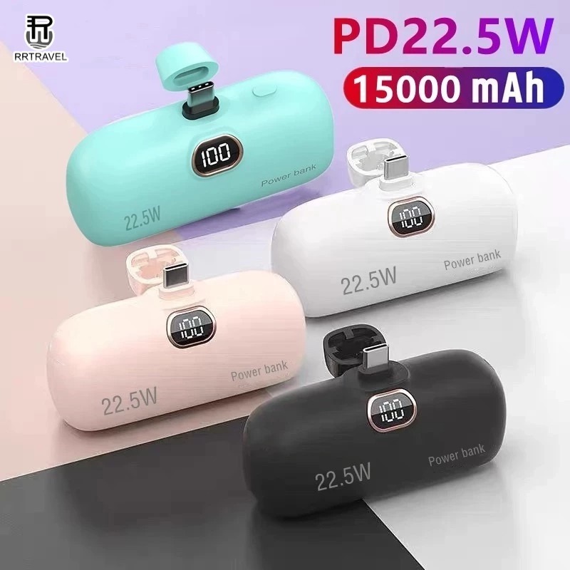 20000mAH Mini Power Bank PD22.5W Fast Charging External Battery Fast ...