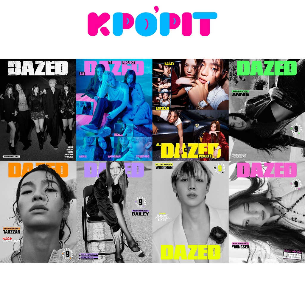 [Magazine] Dazed & Confused Korea 2025.09 (Cover : ALLDAY PROJECT ...
