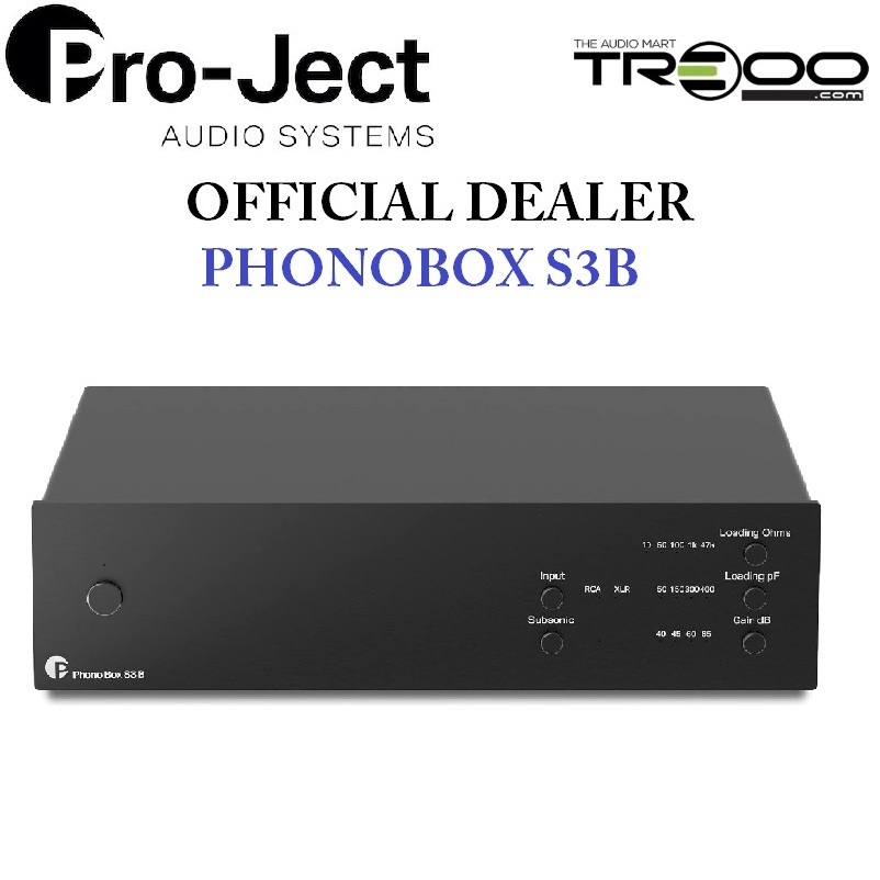 Pro-Ject Phono Box S3 B True Balanced Phono Preamplifier/Phono Stage ...
