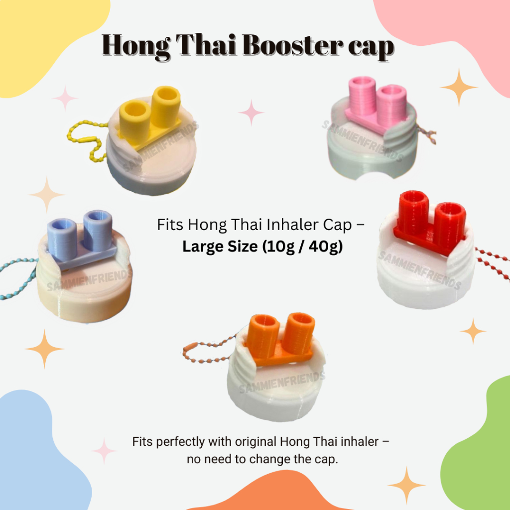 Hong Thai cap 10g./40g. (Hong Thai Inhaler Booster) Hong Thai herbal cap Ready to ship in SG ...