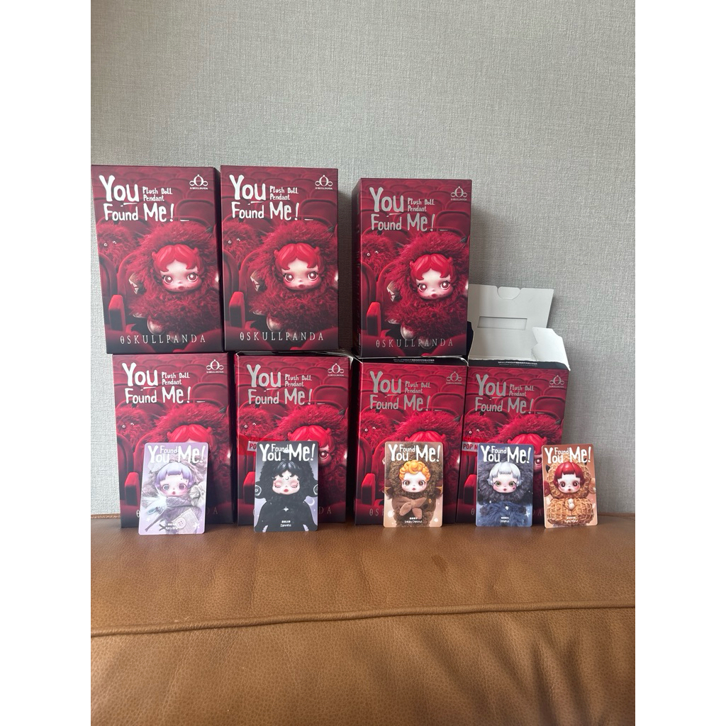 SG seller ship gast skull panda you found me popmart ratty bear ...