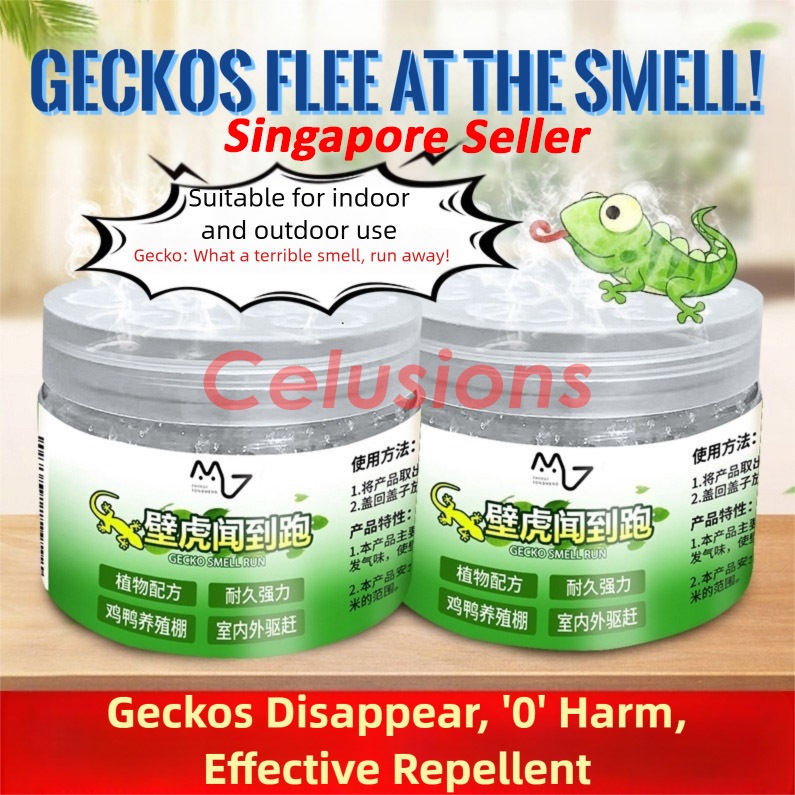 【SG Seller】 ️️Upgraded Gecko Repellent ️️ Lizard Deterrent Gel Safe ...