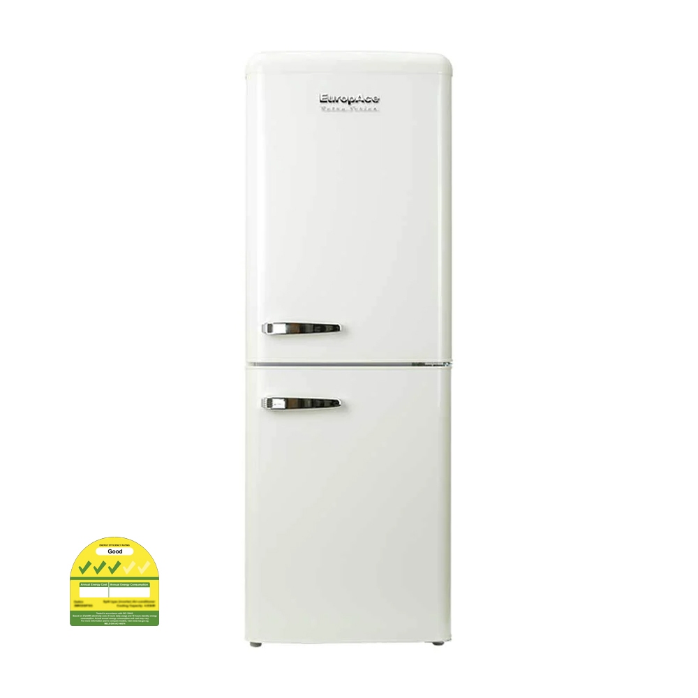 EUROPACE ER7178A-IW 168L 2 DOOR FRIDGE COLOUR: IVORY WHITE 3 TICKS ...