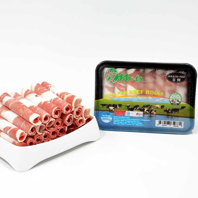 Australian Sliced Beef Roll | Hot Pot Ready | Beef Slices Shabu Shabu ...