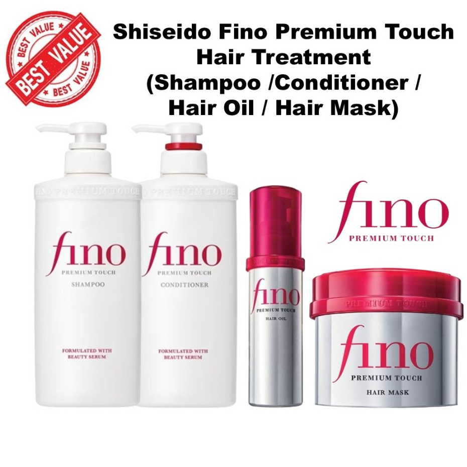 Shiseido Fino Premium Touch Hair Treatment (Shampoo/Conditioner/Hair ...