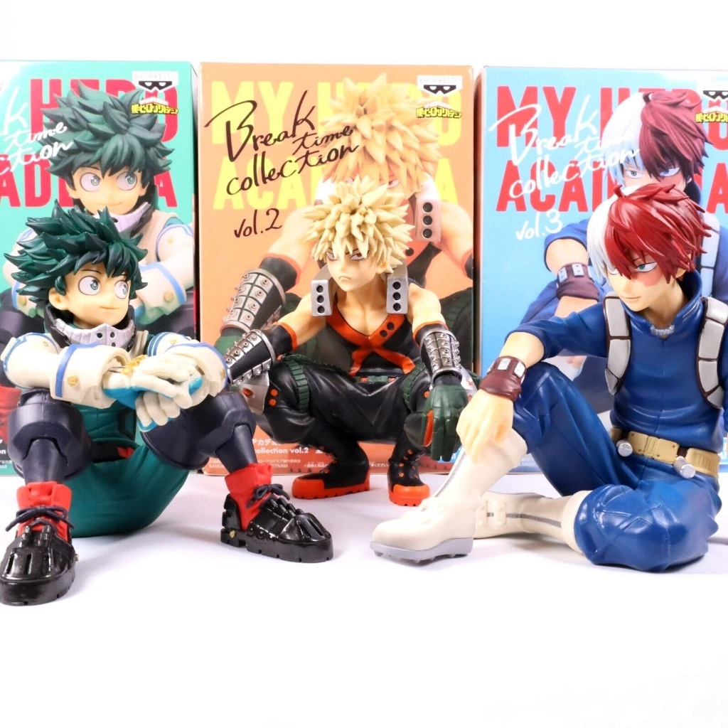 My Hero Academia Figure Set Izuku Midoriya, Bakugo, Shoto Todoroki ...