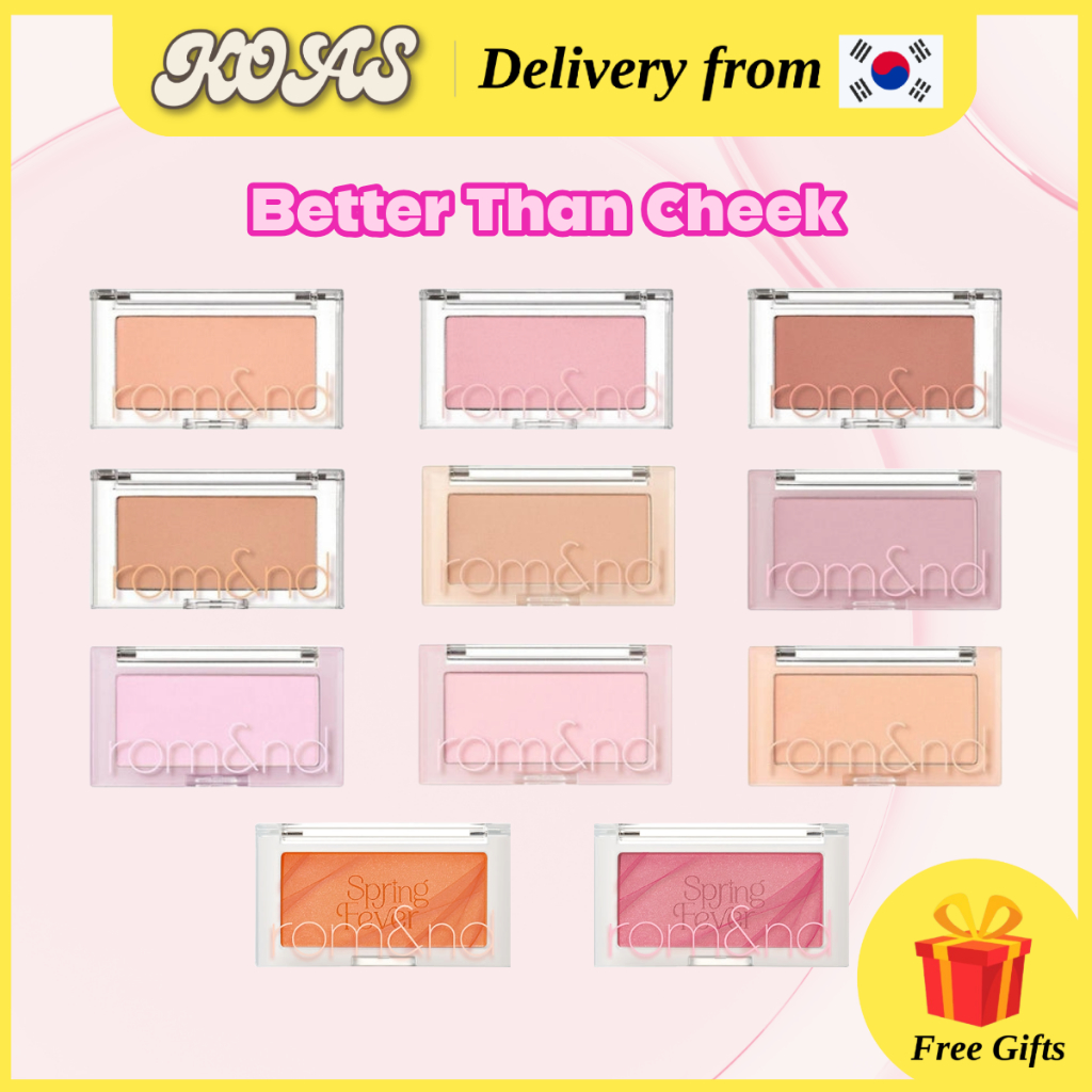 [rom&nd] Rom And Nd Better Than Cheek 4g / 11Colors / Romand Blush ...