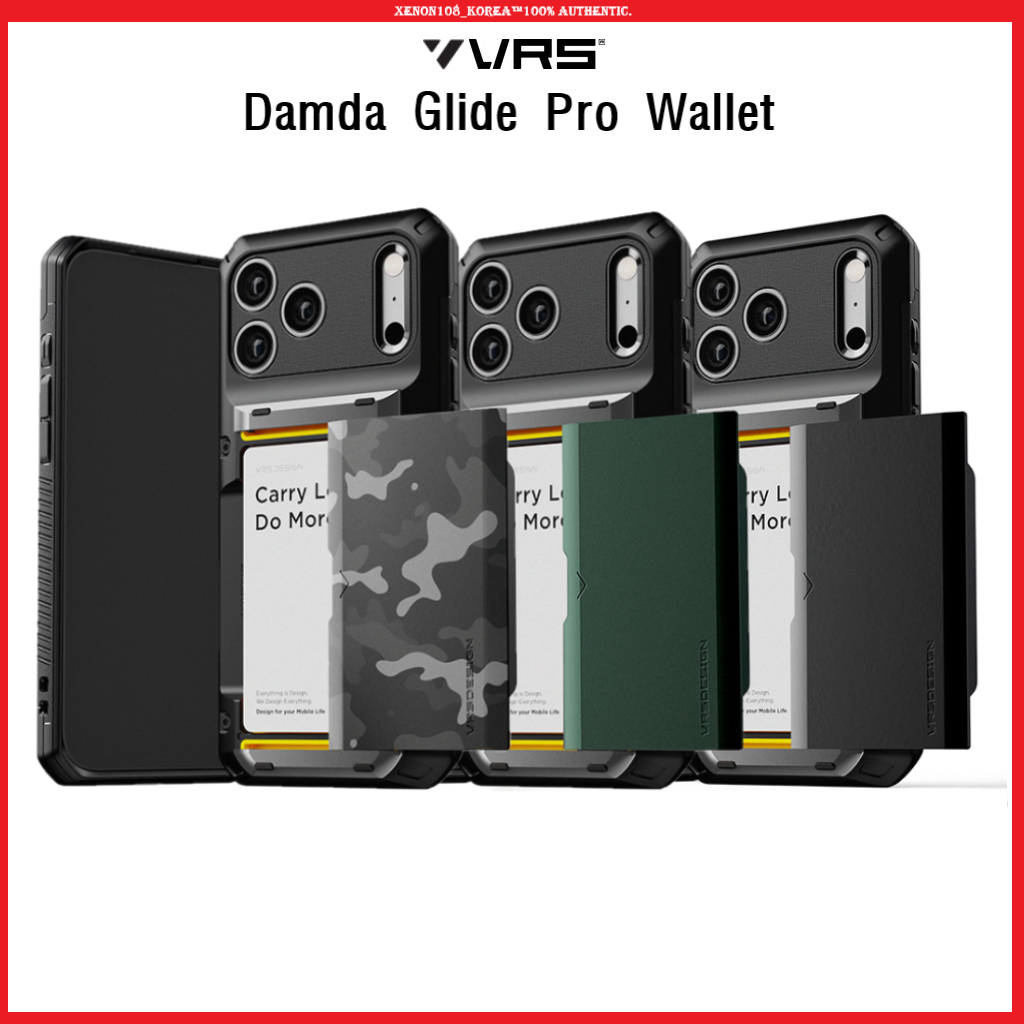 (VRS Design) Damda Glide Pro Wallet Case For iPhone 17 Series | iPhone 17 Pro Max | Shopee Singapore