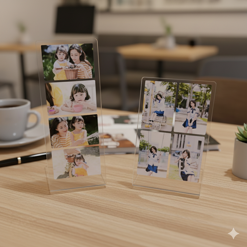 Custom Printed Acrylic Photo Collage Frame | Shopee Singapore