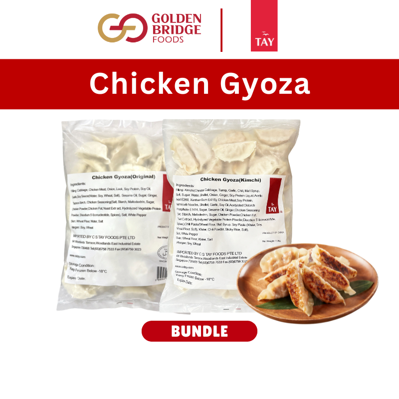 [Frozen] Tay Chicken Original/ Kimchi Gyoza (Dumpling) 1kg (HALAL ...