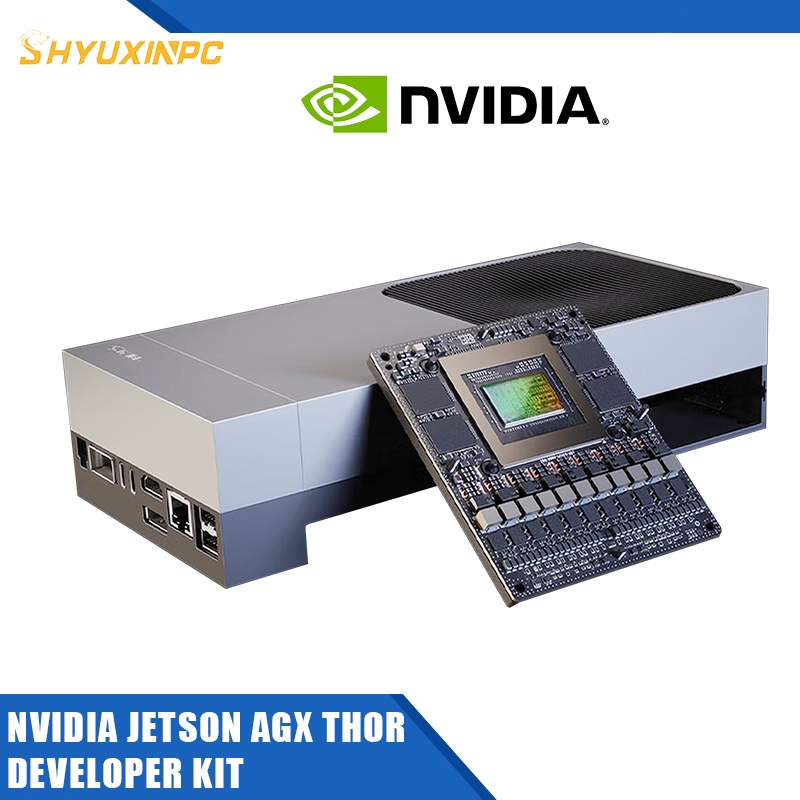 NVIDIA Jetson AGX Thor Developer Kit featuring the Jetson AGX Thor ...