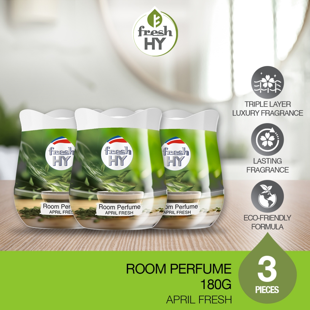 Fresh HY Room Perfume 180g x 3 | Shopee Singapore