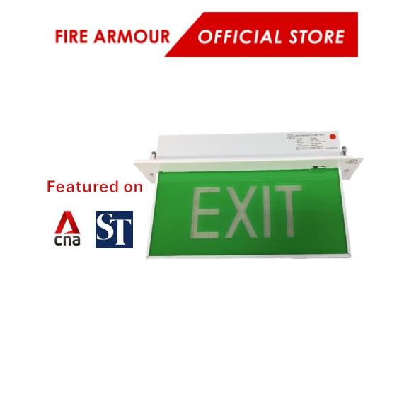 SINGLE SIDED EXIT LIGHT (single side) | Shopee Singapore