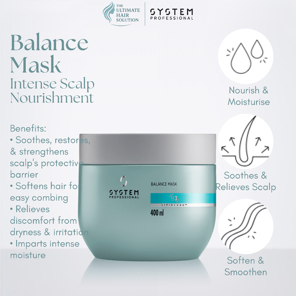 System Professional Balance Mask 400ml – Deep Calming Mask for ...