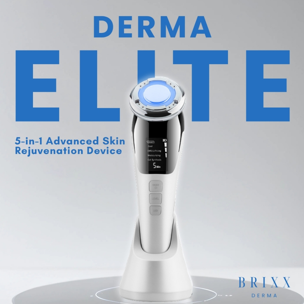 DERMA ELITE ULTIMATE 5-in-1 SKIN REJUVENATION LIGHT ION THERAPY FOR ...
