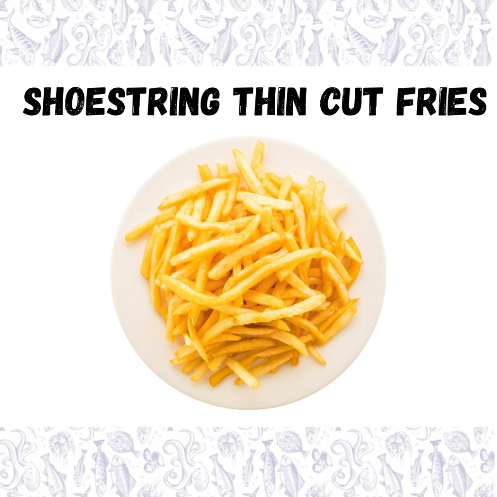 Shoestring Thin Cut Fries Double Coated (Used by PS Cafe) | Shopee ...